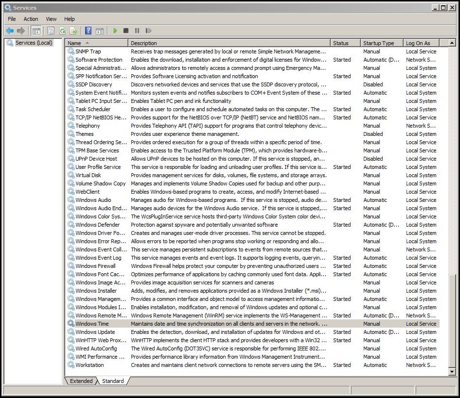 การเปิด NTP Server บนเครื่อง windows server 2003 | by Noppadon Kammit | Medium