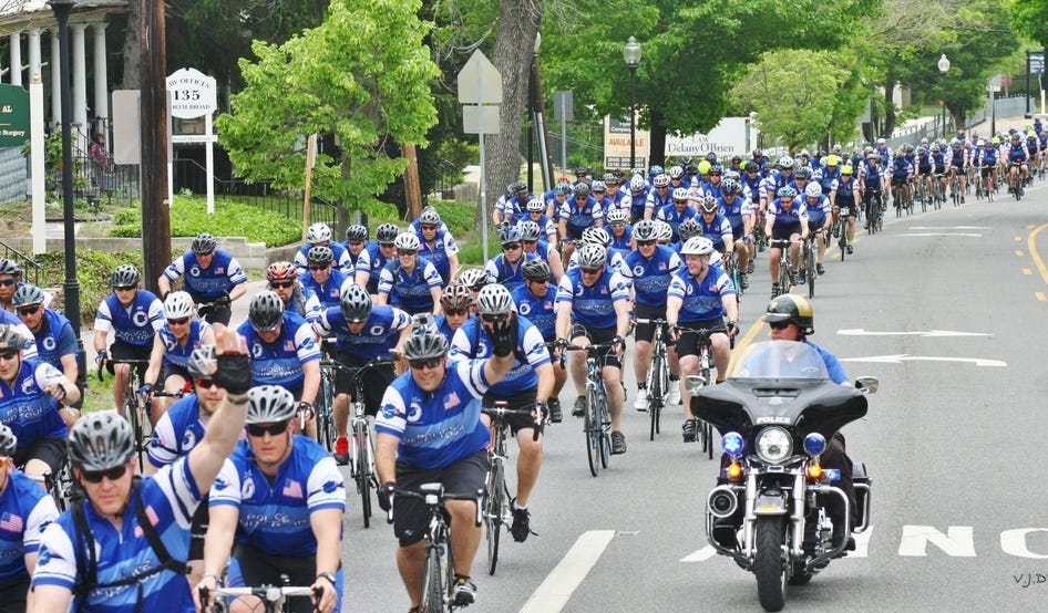 Police Unity Tour Supports NLEOMF’s Officer of the Month | by William ...