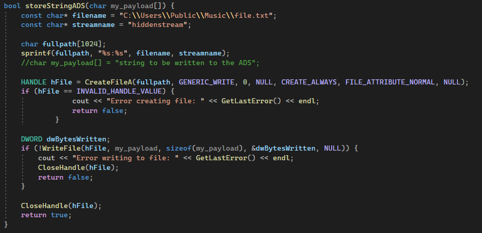 Hide Payload In Alternate Data Streams By S12 H4ck Medium 6956