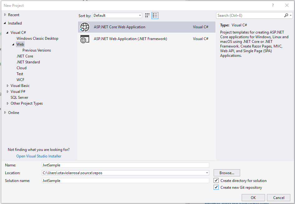 Autenticação de apis com Asp.Net Core 2.0 e JWT | by Otávio Larrosa ...