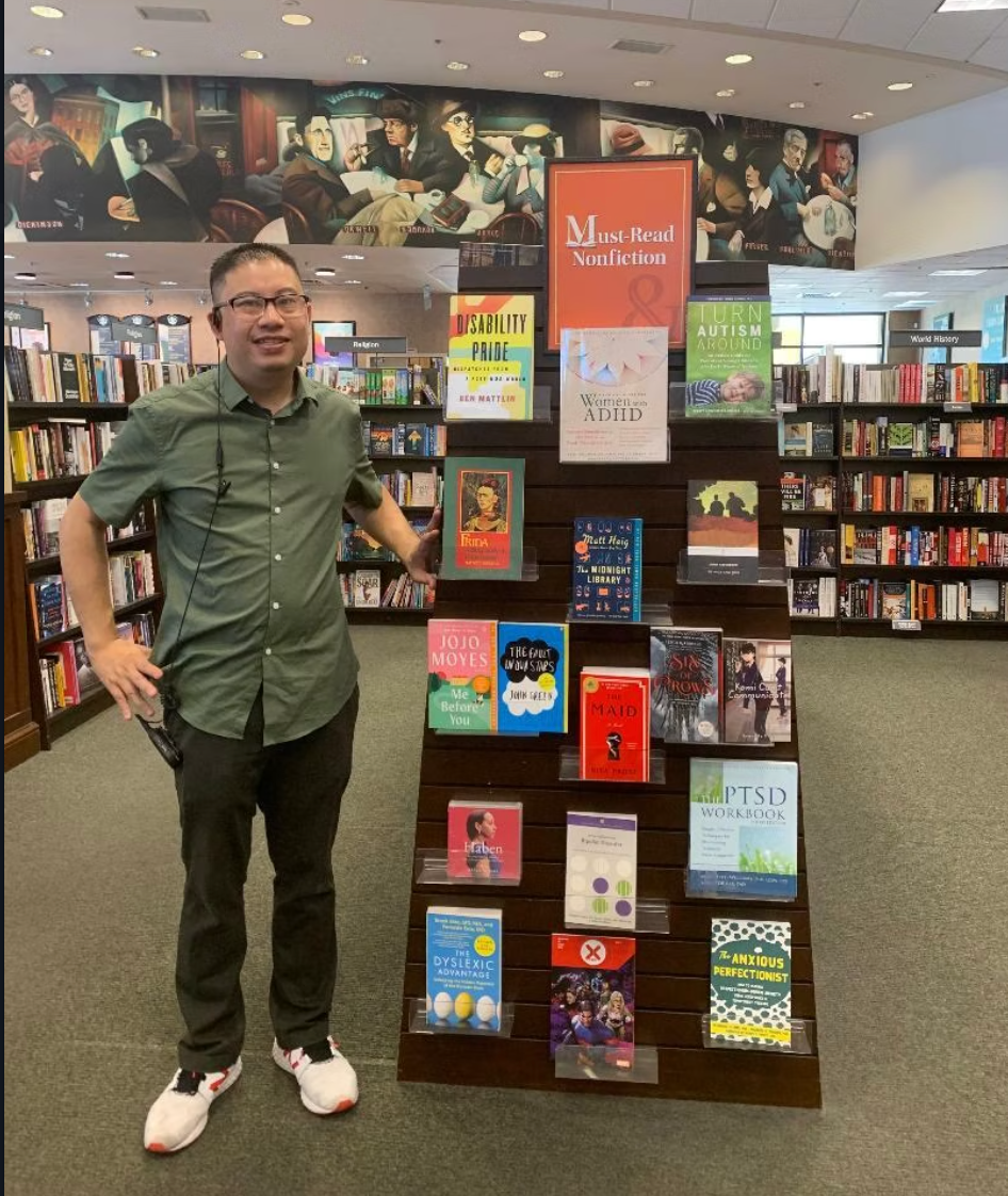 For the Love of Books, Meet Martin Tran | by Diversability | Sep, 2023 ...