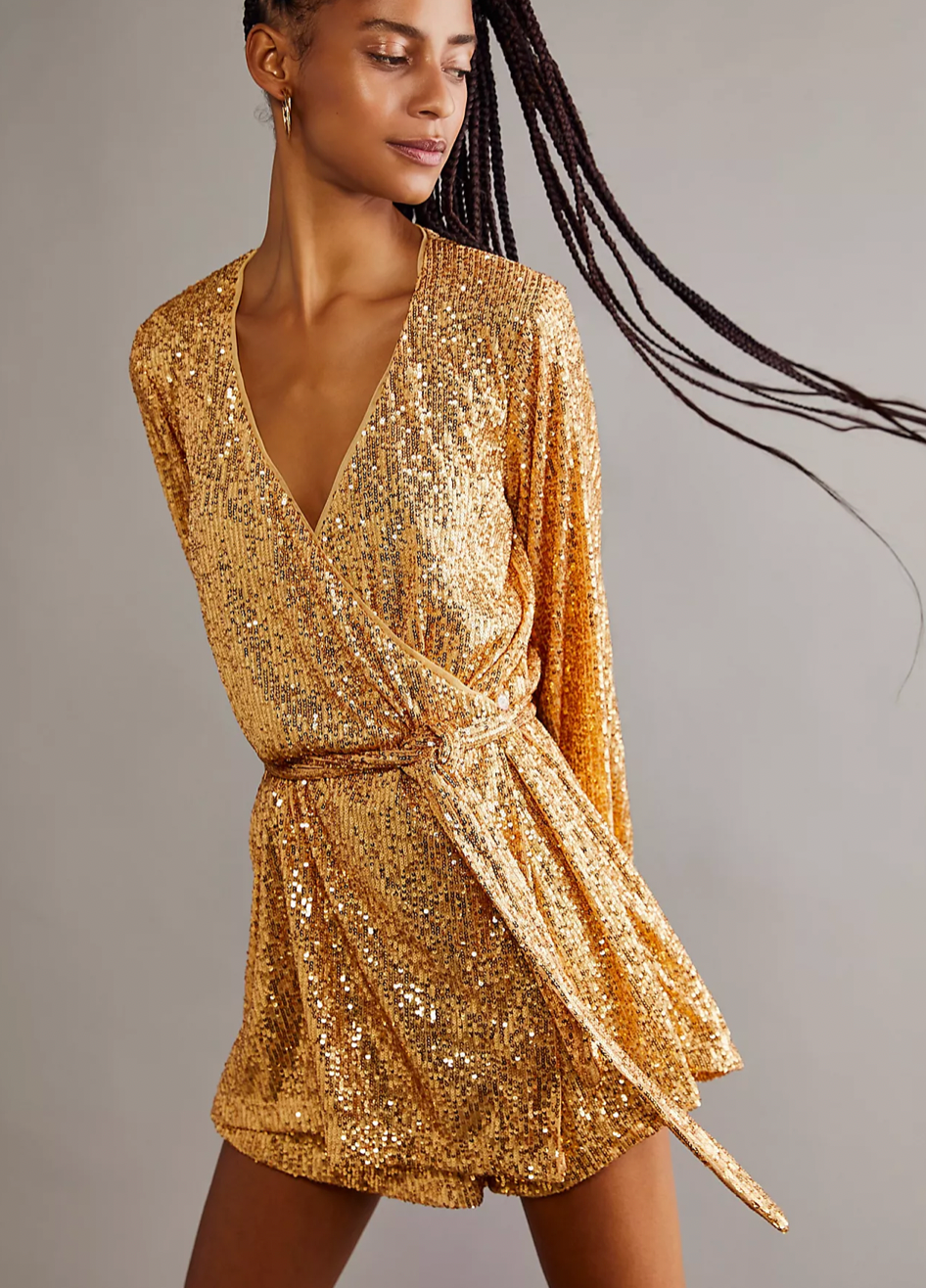 Glitter Rompers For Holiday Parties? Yes Please! | by Jacqueline Tabas ...