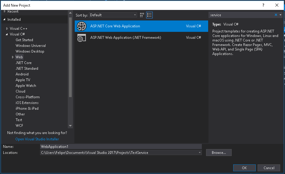 Serviço do Windows usando .net Core | by Felipe Miranda | Medium