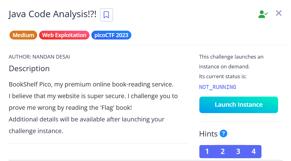 PicoCTF writeup — Java code analysis!?! | by Mohammed Waseem Ahmed | Medium