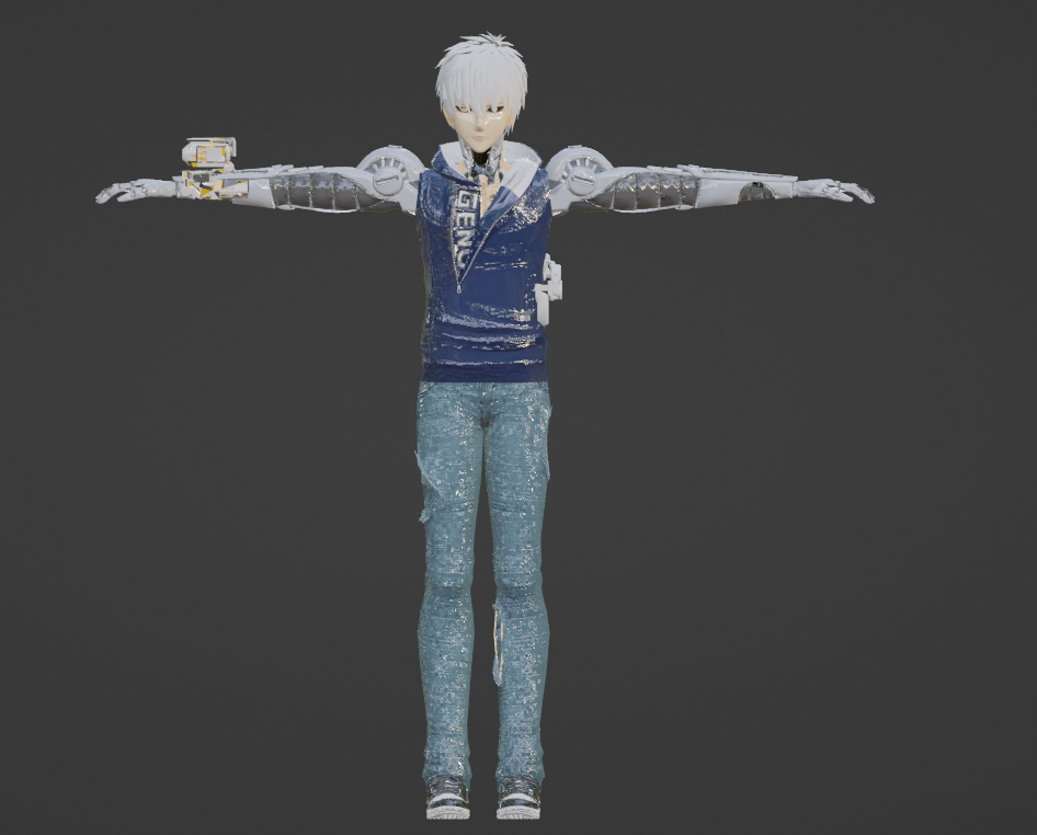 Genos mod for Metal Gear Rising: Revengeance (MGRR) | by Aparamanik ...