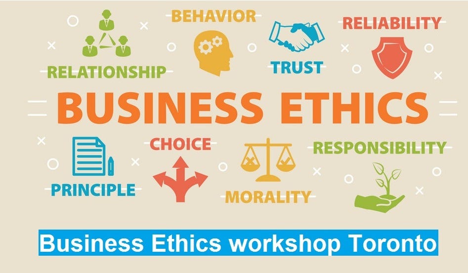 Business Ethics workshop Toronto. Softskills4career is going to ...