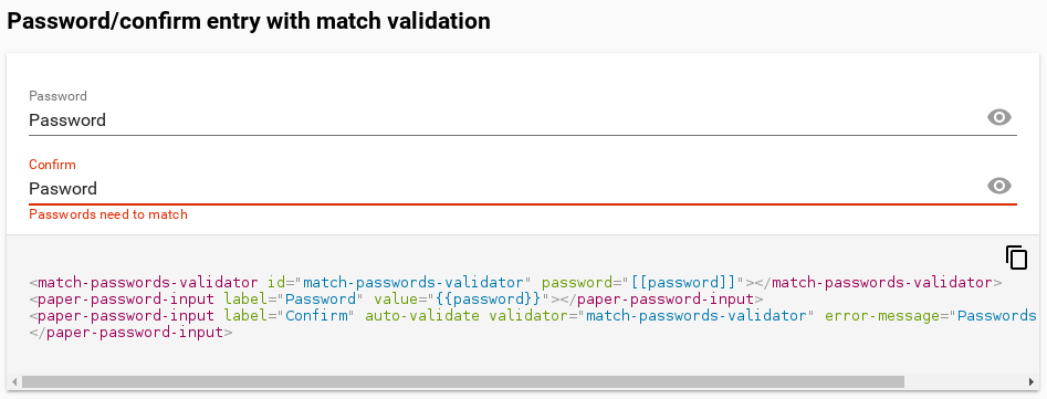 Password input for Polymer. Polymer element to enter a password… | by ...
