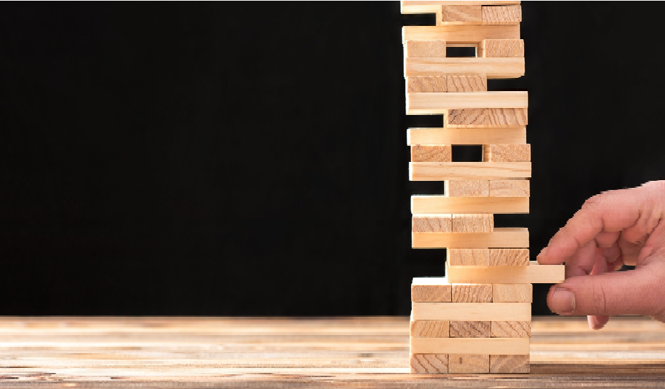 Jenga. I laid the final wooden rectangle atop… | by Clara Peterson | Medium