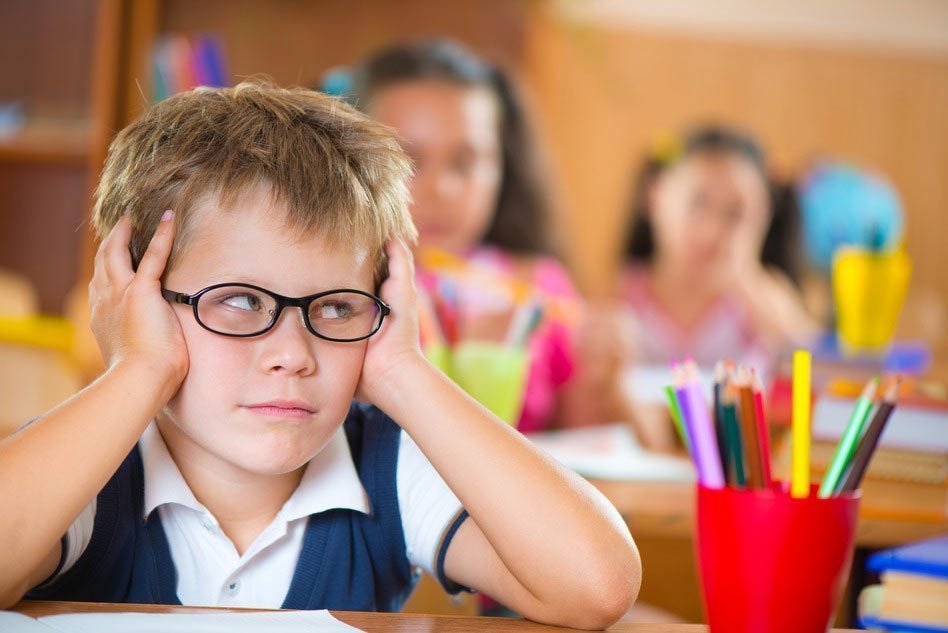 Hyperactive Child At School