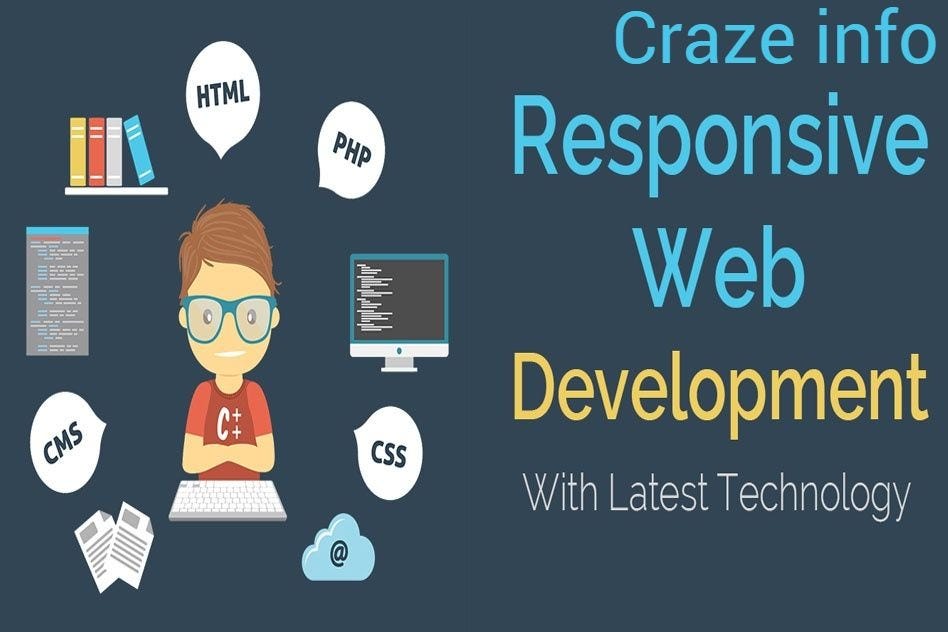 web designing, web development and graphics designing | by craze info | Medium