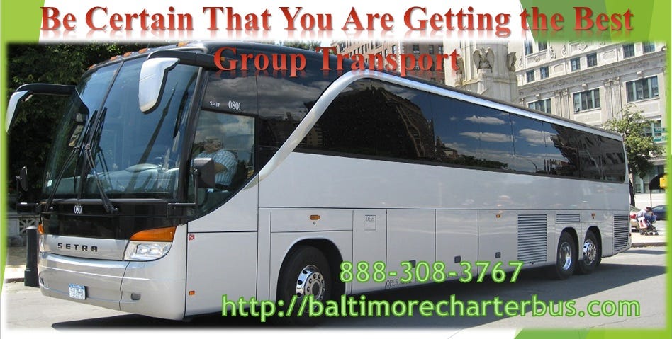Be Certain That You Are Getting the Best Group Transport | by ...