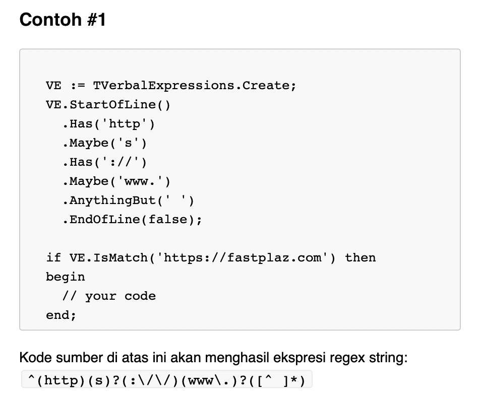 Verbal Expression, bikin mainan Regex dengan Pascal jadi gampang | by Luri Darmawan | Medium