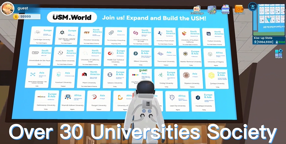 USM.World ($RACA) opens the first University Hall in the metaverse | by ...