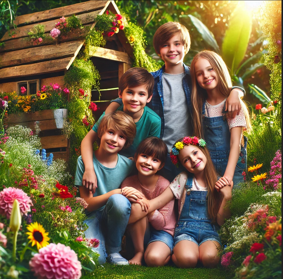 The Garden of Five Friends. In the small town of Evergreen, five… | by ...