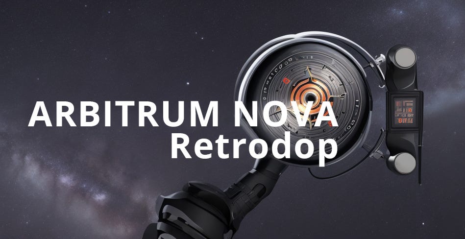 ARBITRUM NOVA — How to Get a Retrodop? Easy Crypto Earnings! | by I know everything, Carl! | Medium