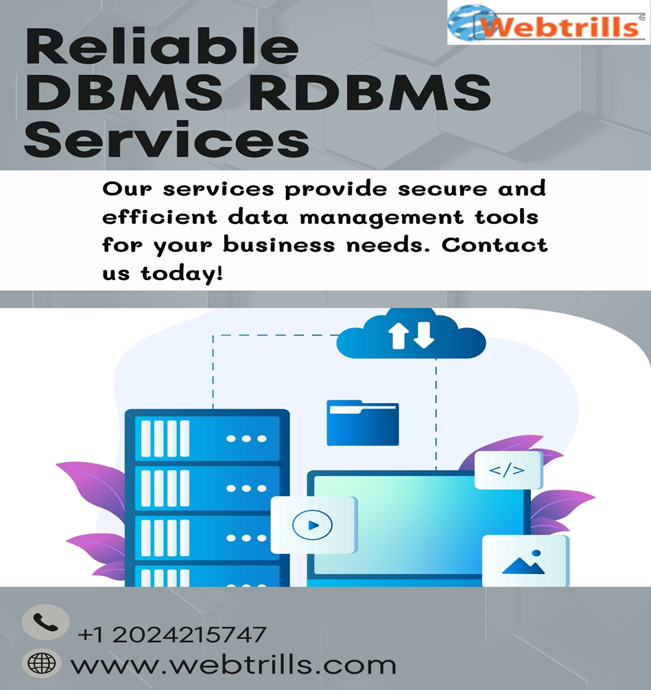 The Effectiveness of DBMS and RDBMS Services. | by Webtrills | Medium