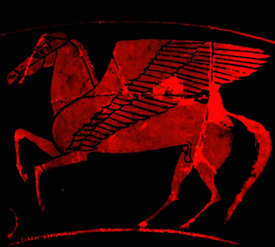 The Bloody Red Mare. My horse! Sir, have you seen my fine… | by Michael ...