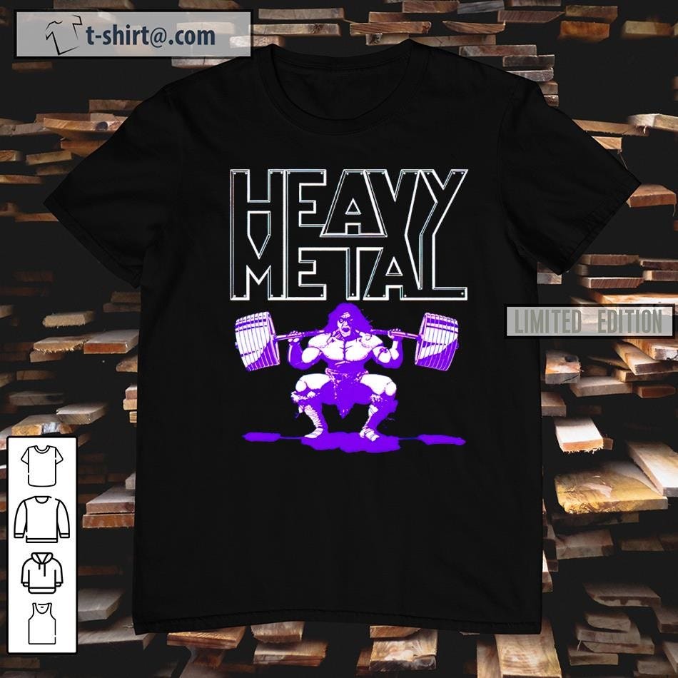 Raskol Apparel Heavy Metal Squat shirt - T-shirt AT - Medium