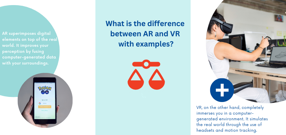 What is the difference between AR and VR with examples? | by Aiblogtech ...