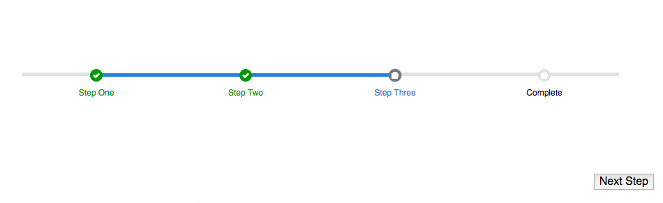 Progress Bar Steps