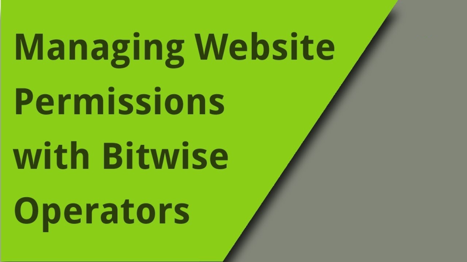 Using Bitwise Operations to Manage Permissions in Java Web Development | by Anh Trần Tuấn | Medium