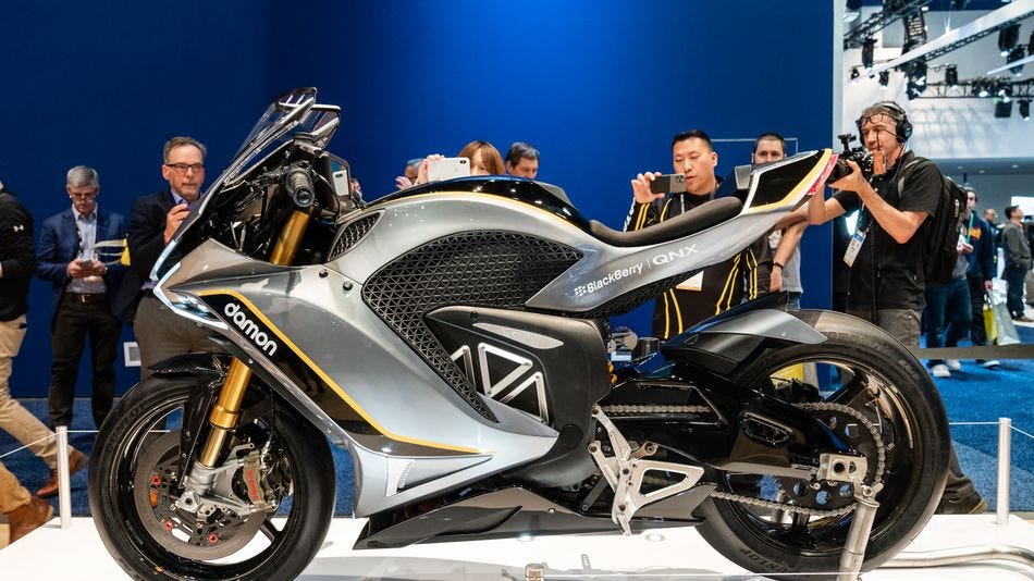 The Tesla of motorcycles probably doesn’t have to worry about Tesla ...