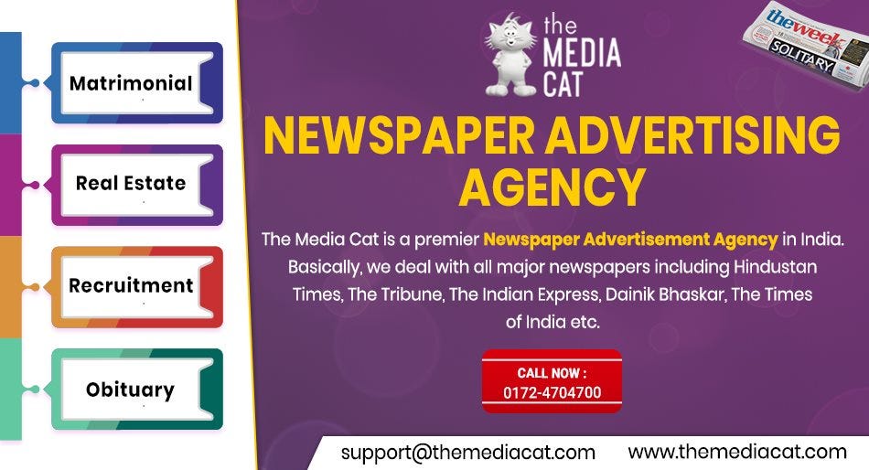 Newspaper Advertising Agency. There are lots of Online and offline Ad ...