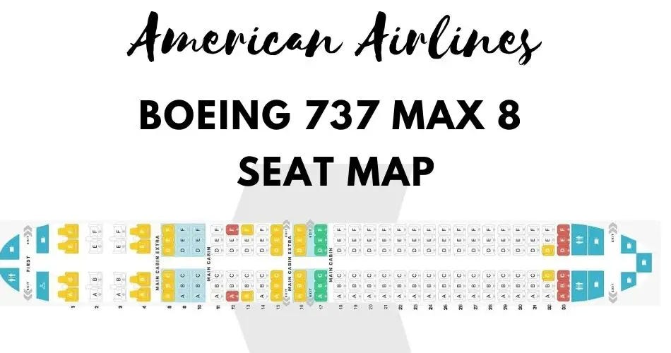 Boeing 737 Max 8 Seat Map (Airlines Configuration) | by AviaTech ...