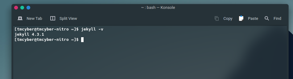 Instalar Jekyll en Arch-Linux. Jekyll built on top of Ruby Gems. | by Tony Merisan | Medium