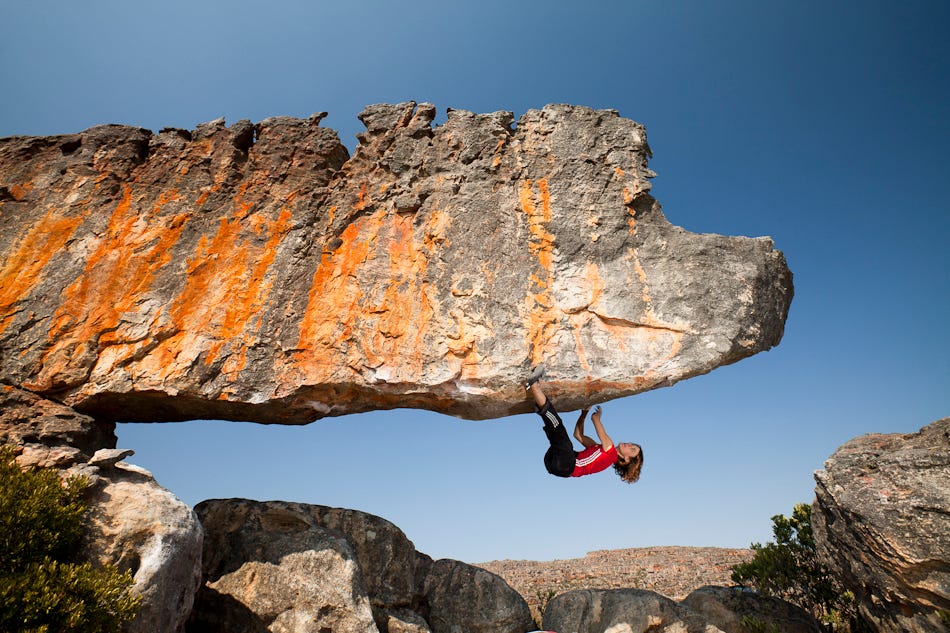 The climber’s perspective. To most of the world rock climbing is a ...