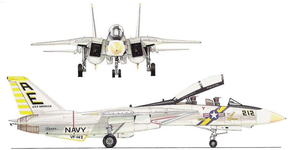 Evolution of a Model Aircraft - Topgun’s F-14A | by Anthony Sabbadini ...