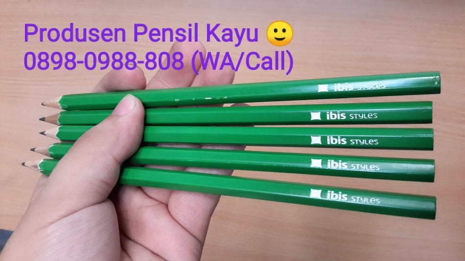 Produksi Pensil Kayu PENCILVANIA MENARIK, 081322700999 - Ayleen Lovania ...