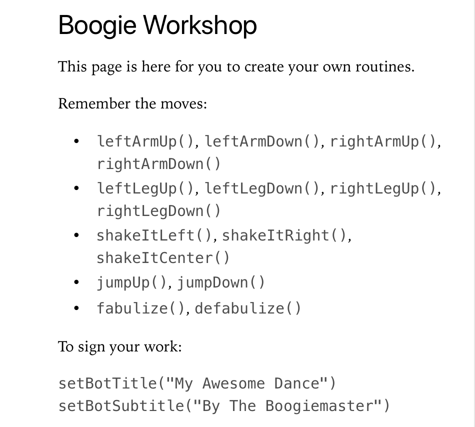 ios app課程練習#6 用 Swift 打造跳舞機器人 BoogieBot | by Joanne Chien | 彼得潘的 Swift iOS / Flutter App 開發教室 ...
