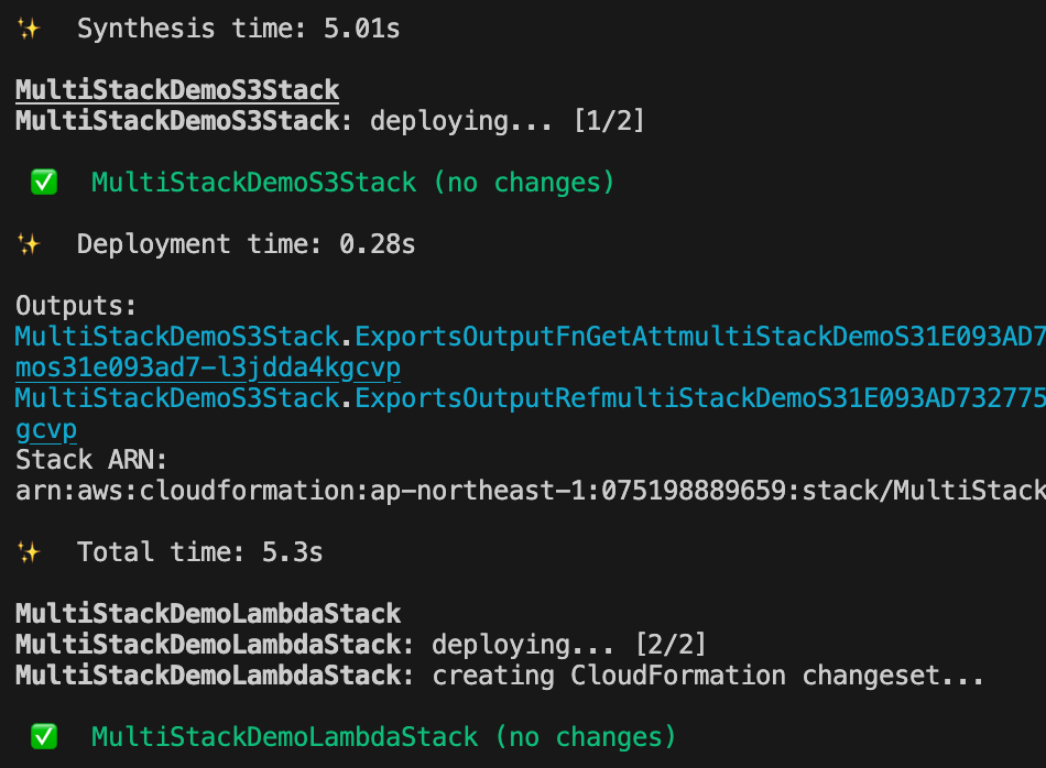 AWS CDK: Working with Multiple Stacks (Typescript) | by Itsuki | AWS Tip