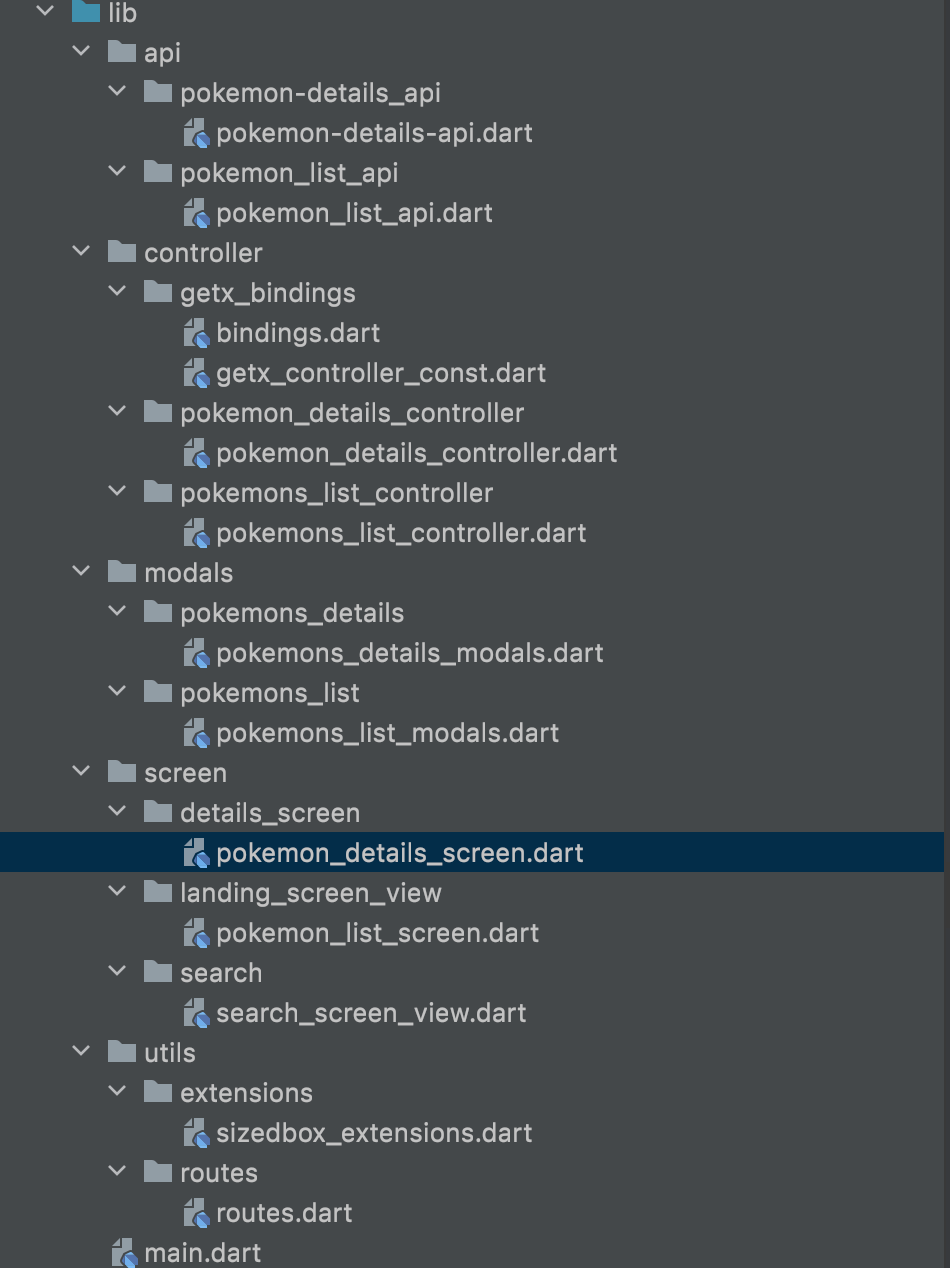 Flutter with REST API using getx. Pokemon APP | by VENKAT RAMAN | Medium