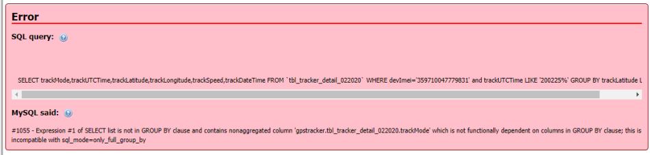 แก้ปัญหา incompatible with sql_mode=only_full_group_by - Mr.aegkaluk sopapun - Medium