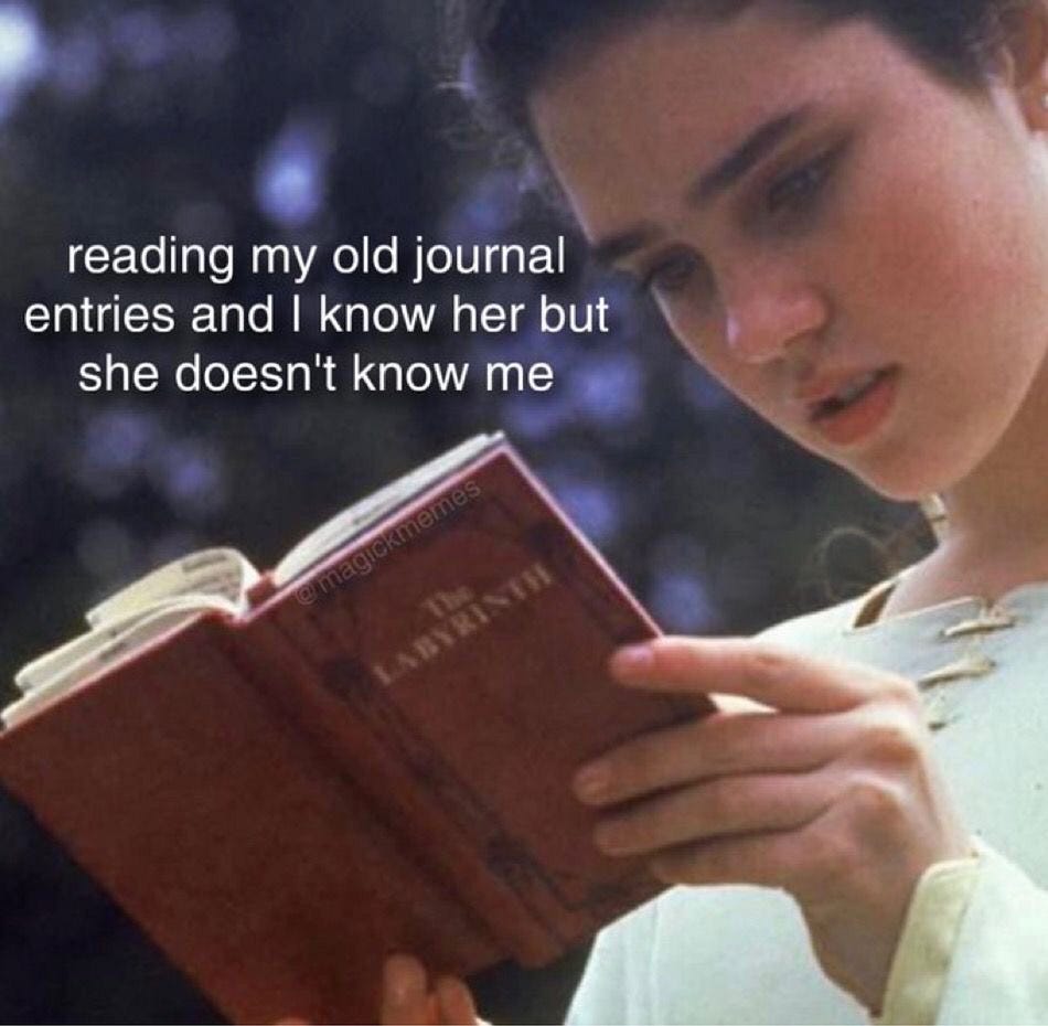 Old journals. The beauty of revisiting old entries. | by Gita 💌 ...
