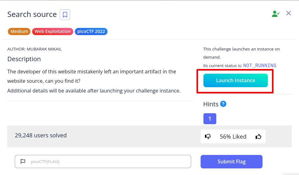 Picoctfweb Exploitation Search Source Çözümü Yasin Murat Kaşka Medium