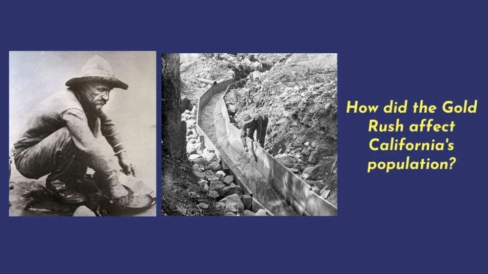 Gold Rush Impact on Demographics | by Vanilat U | Medium