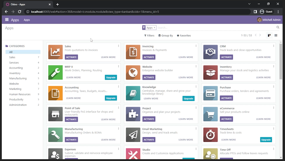 ERP [2.1]: Activate Module / App dan Developer Mode | by Alief Fatiha ...