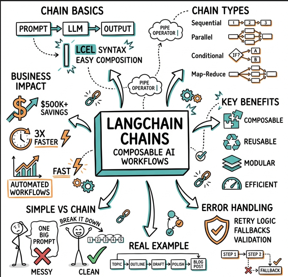 LangChain Chains: Building Composable AI Workflows for Enterprise ...
