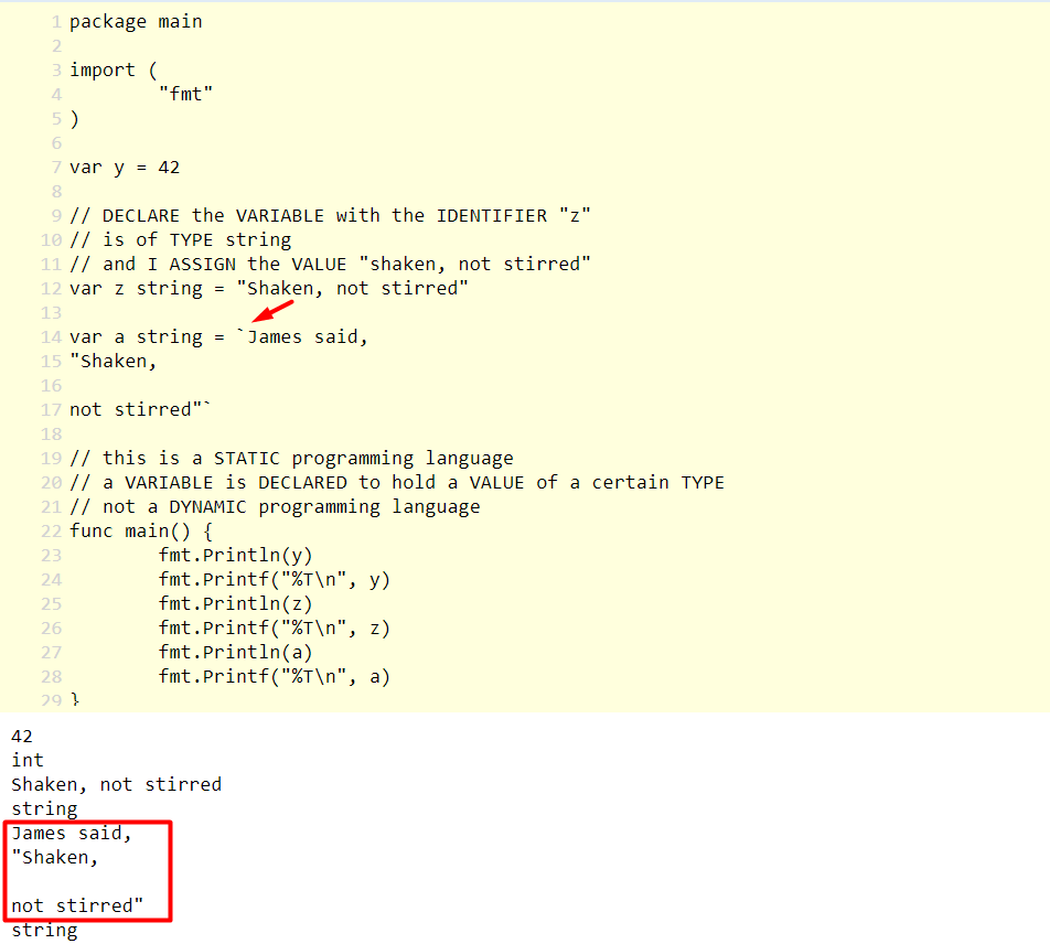 Programming Terminology(GO). Go has a language to talk about its… | by ...