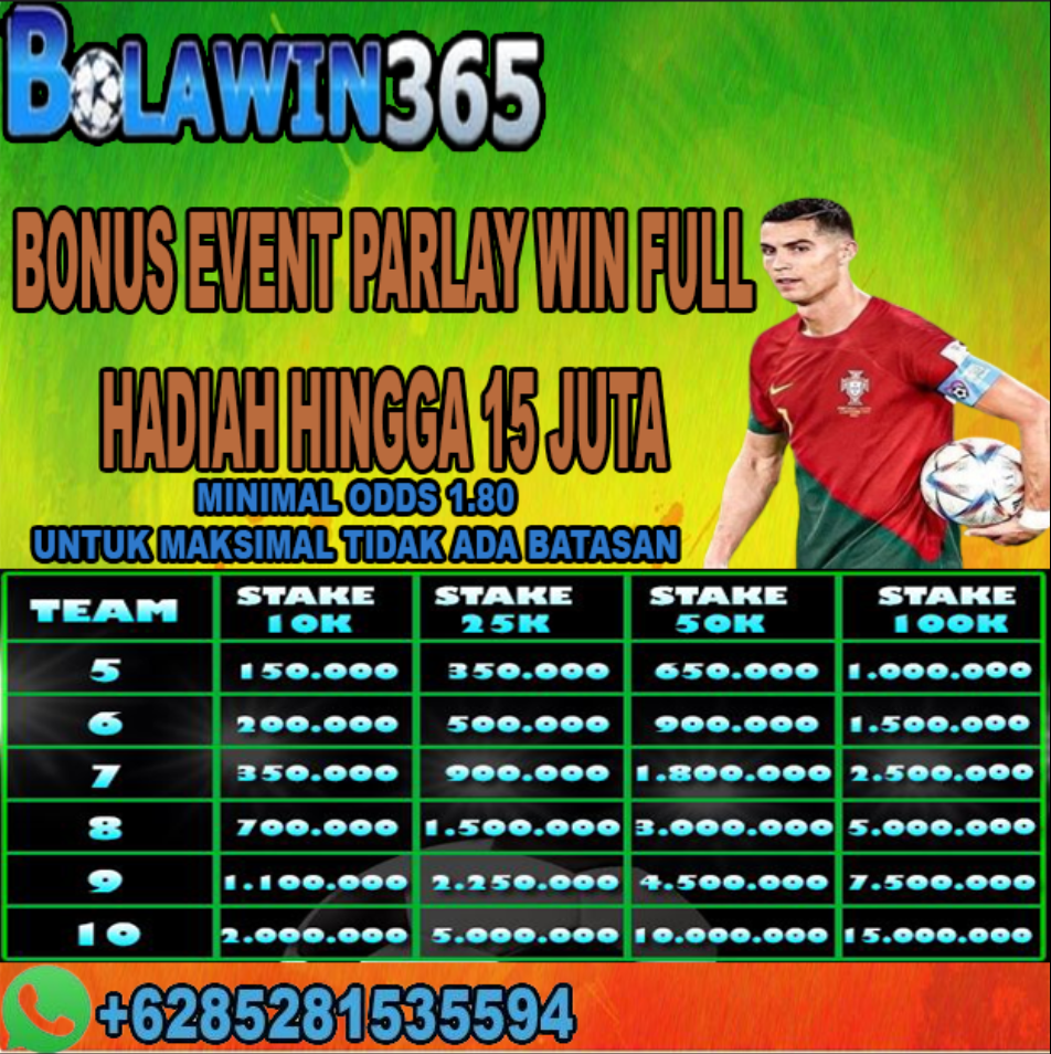 event parlay hadiah hingga 15 juta rupiah - DEWI FRANSISKA - Medium