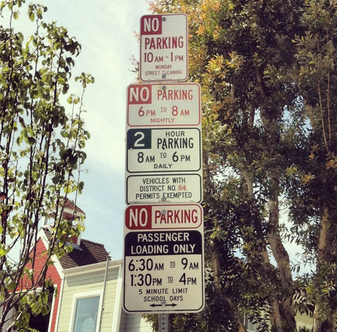 Passenger Road Sign