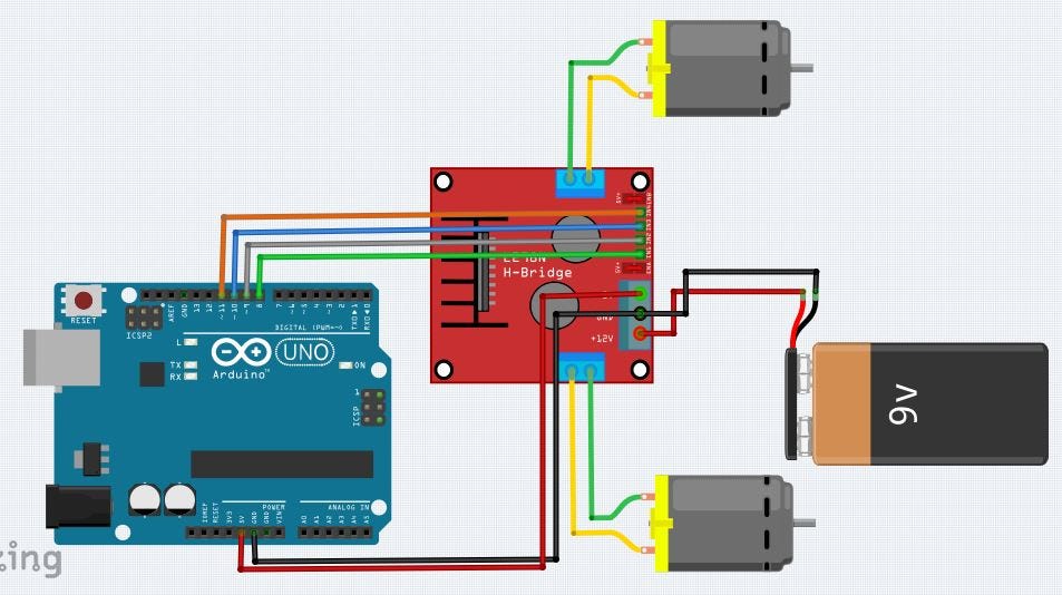 Tutorial Arduino Kontrol Motor DC dengan Driver L298N | by Anak Kendali | Medium