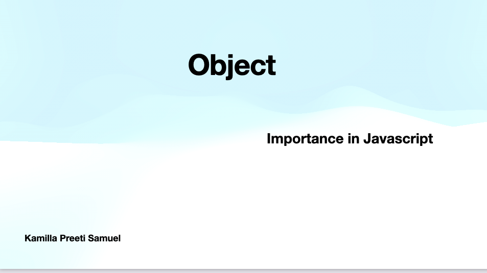 What is an Object ? Why Object-Oriented Programming(OOP’s) Plays an Import Role in JavaScript ...