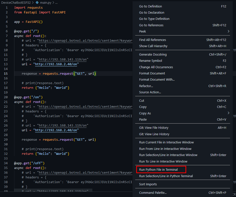 ESP32(node32s) x ChatbotCommand [Arduino , FastAPI , NGROK] [ep.3/5] | by Mcmckiler | Medium