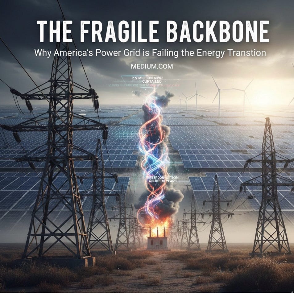 The Fragile Backbone: Why America’s Power Grid is Failing the Energy ...