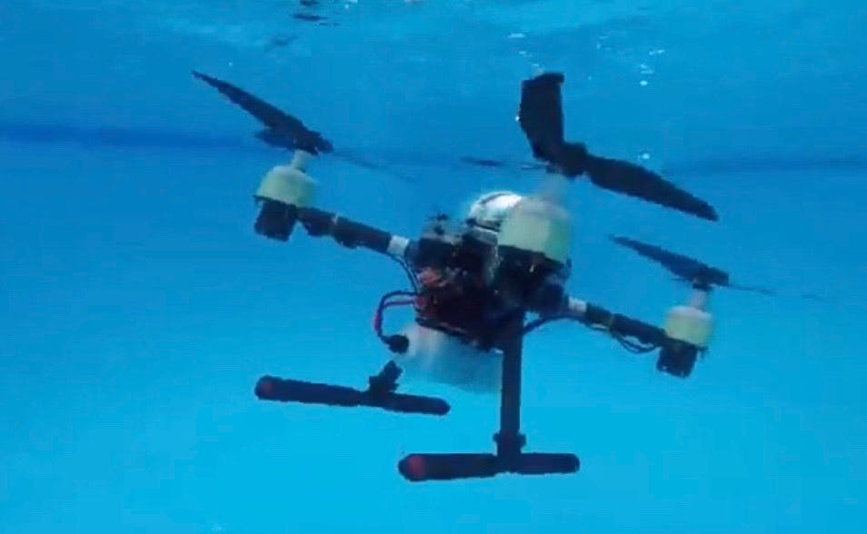 The Amazing FlingFish Drone — A Hybrid Above and Below-Water Drone | by ...