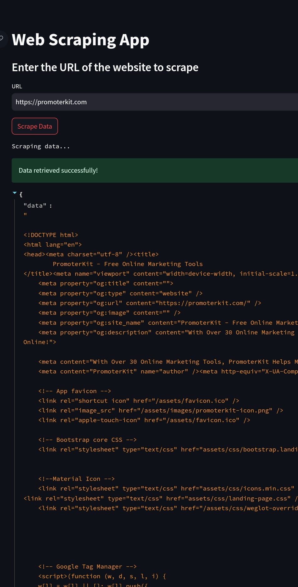 How I Built This Webscraping Application To Help You To Making Apis I Started Learning Python 